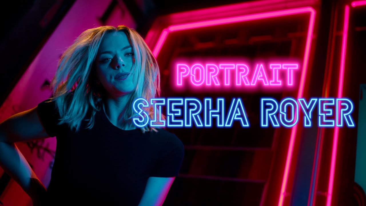 PORTRAIT SIERHA | Neon Night Shoot Salt Lake City | Sony FX3 - YouTube