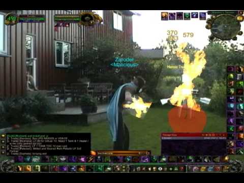 WoW Real Life Warlock DPS Test - YouTube