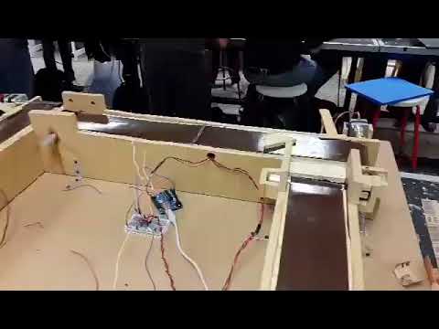Banda Transportadora con Arduino - YouTube