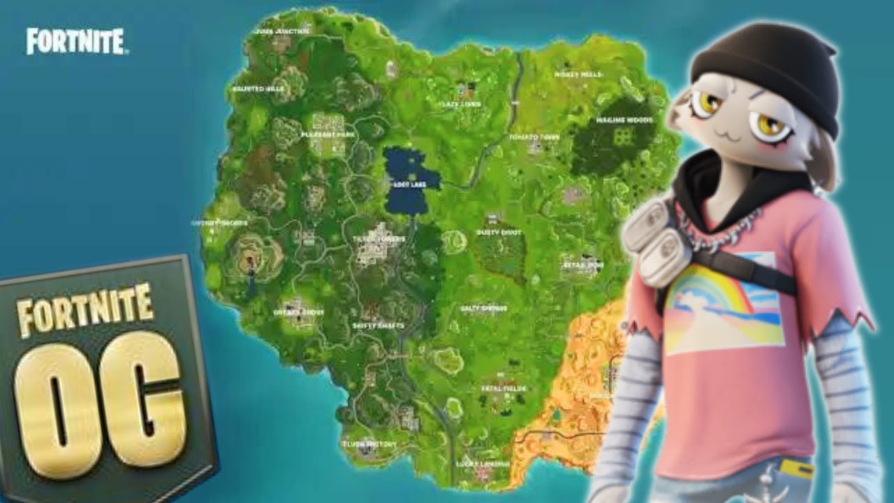 Mi Primera Partida En El Nuevo Mapa de FORTNITE-OG FORTNITE - YouTube