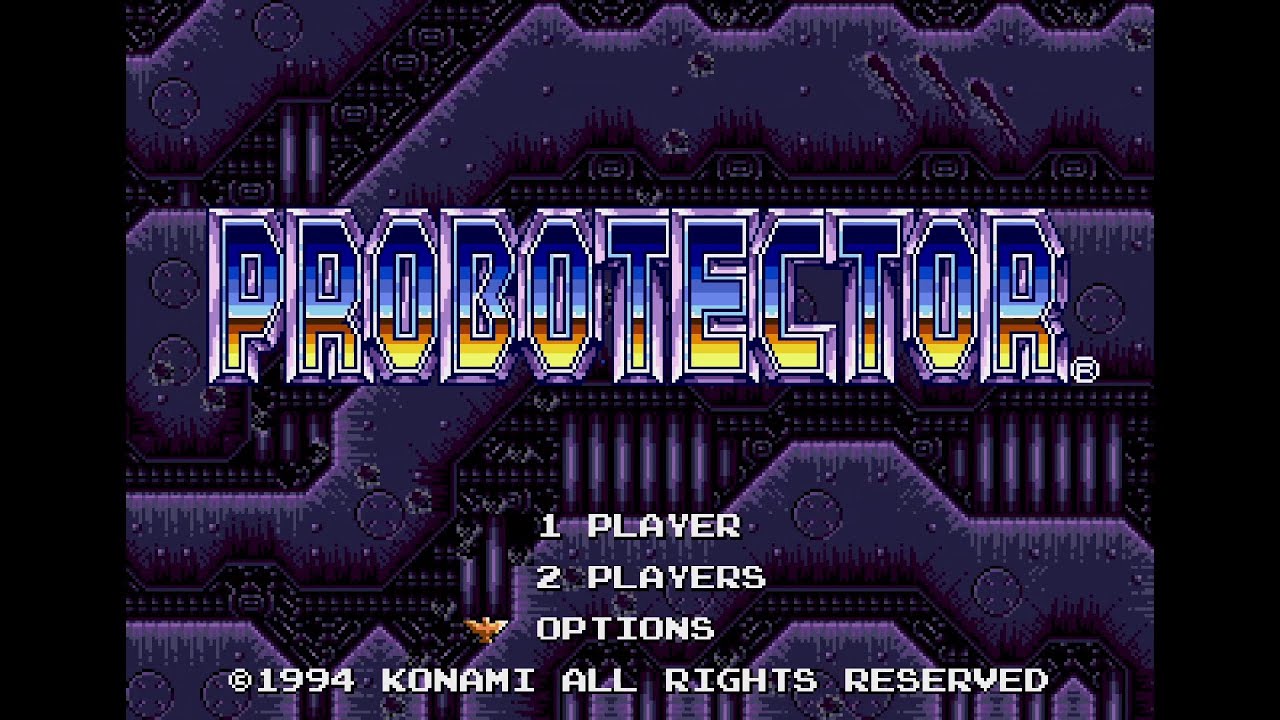 Probotector (魂斗羅 ザ・ハードコア). [Mega Drive - Konami].(1994). GERMAN. CX-3 ...