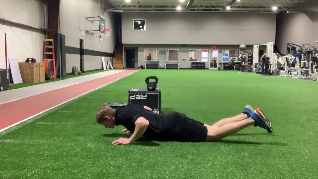 Kneeling Push Up - YouTube