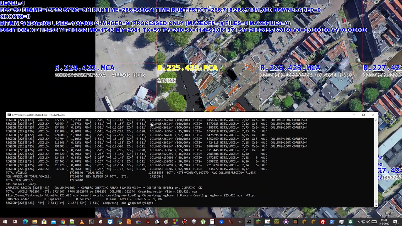 Google 3d Earth to Minecraft 1.12.2 - YouTube