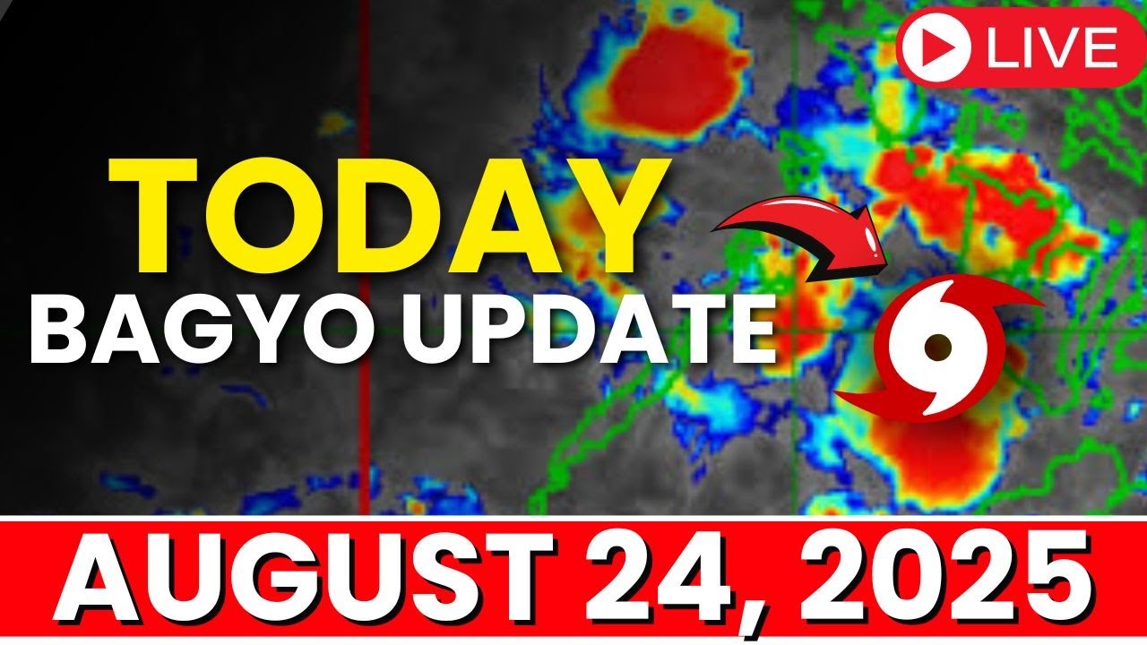 Today Bagyo Update August 24, 2025 | Low Pressure Area in the ...