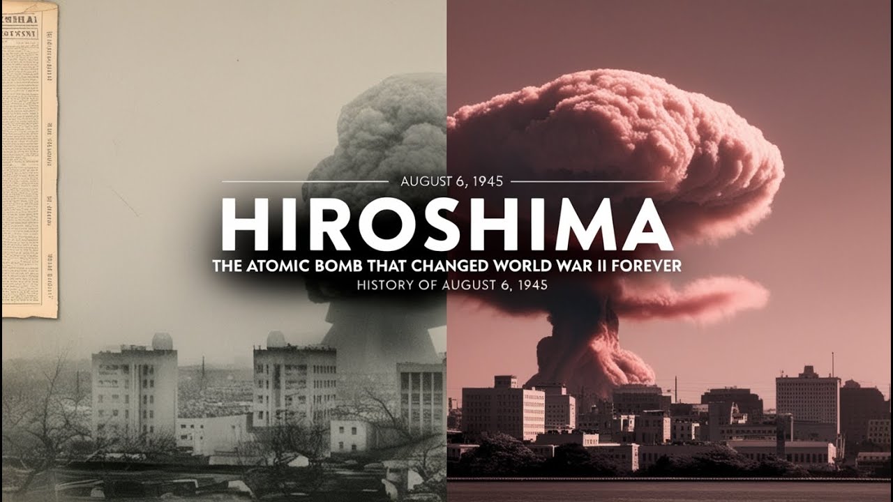 Hiroshima The Atomic Bomb That Changed World War II Forever History of August 6, 1945 #hiroshima ...