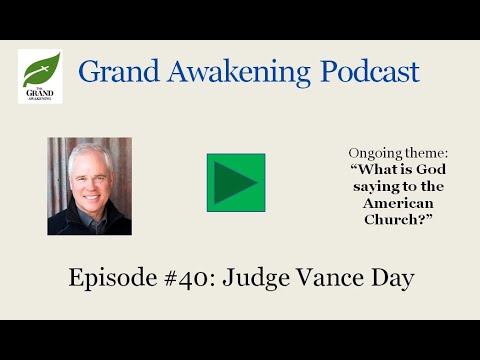 Judge Vance Day Shares How as a Christ-follower He was put on Trial for ...