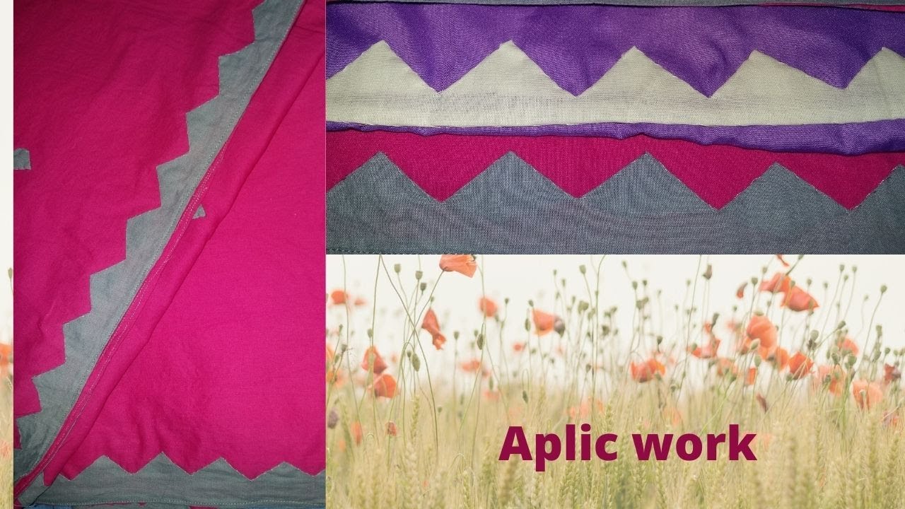 Aplic Work step by step/Basic aplic work - YouTube