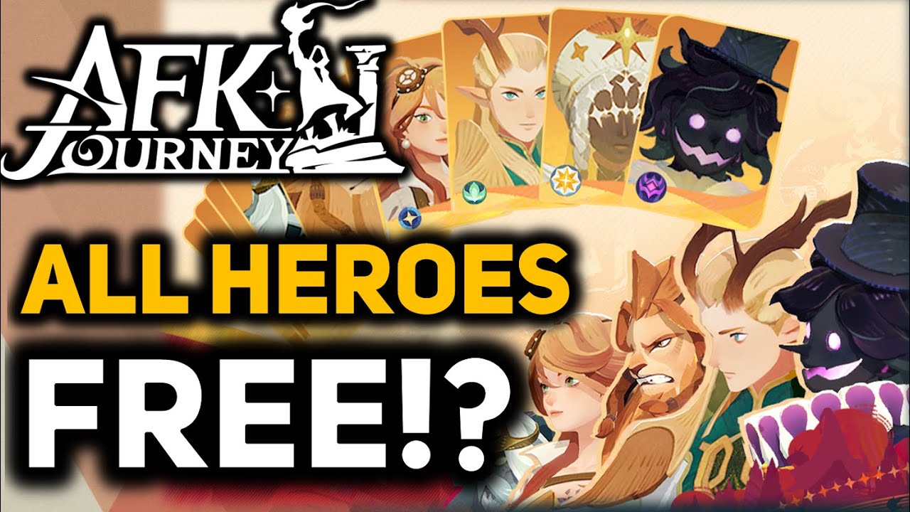 AFK Journey - You Can Get All Heroes For FREE!? - YouTube