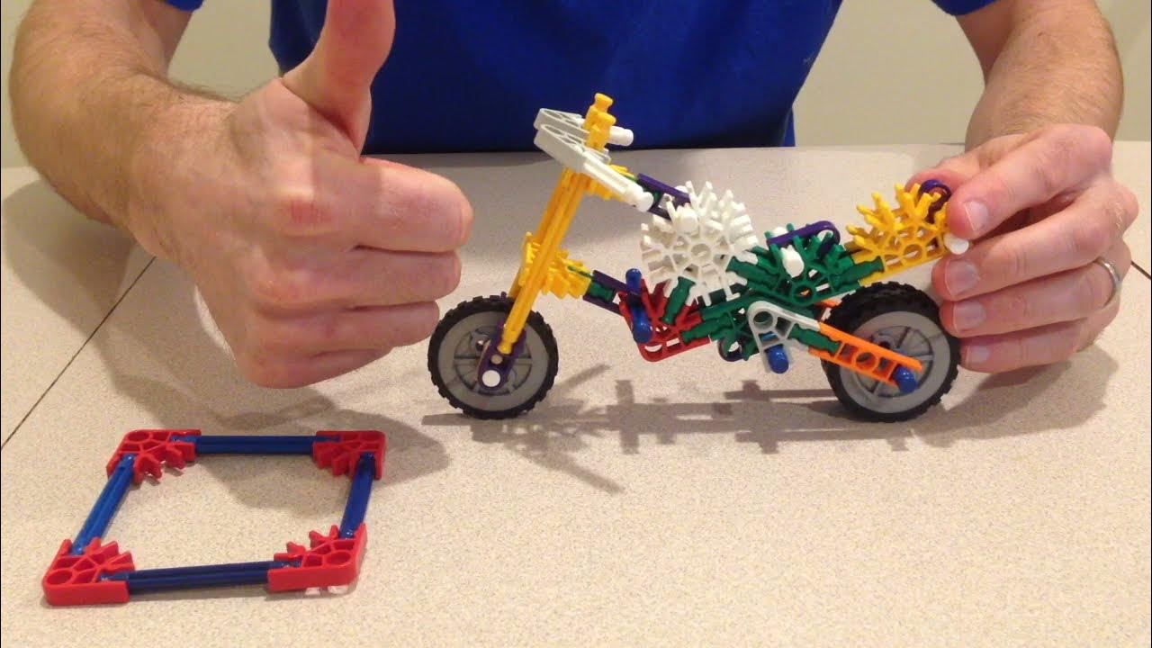 K'NEX - Building a Simple Motorcycle - YouTube