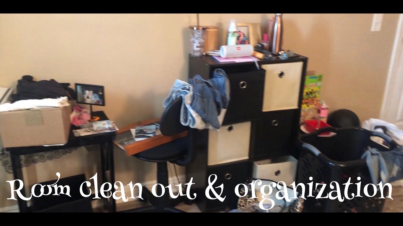 Room Clean Out & Organization - YouTube