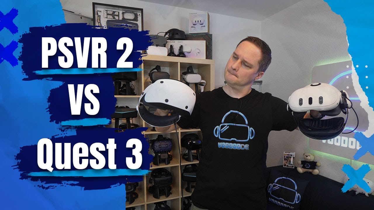 QUEST 3 vs PSVR 2 - Which VR headset is better (also for PC)? - YouTube