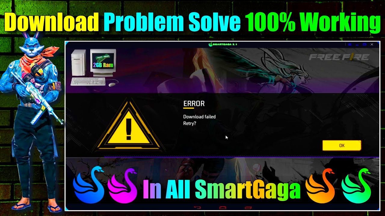SmartGaga Download Failed Problem Solve 100% Working In Every Smartgaga - YouTube