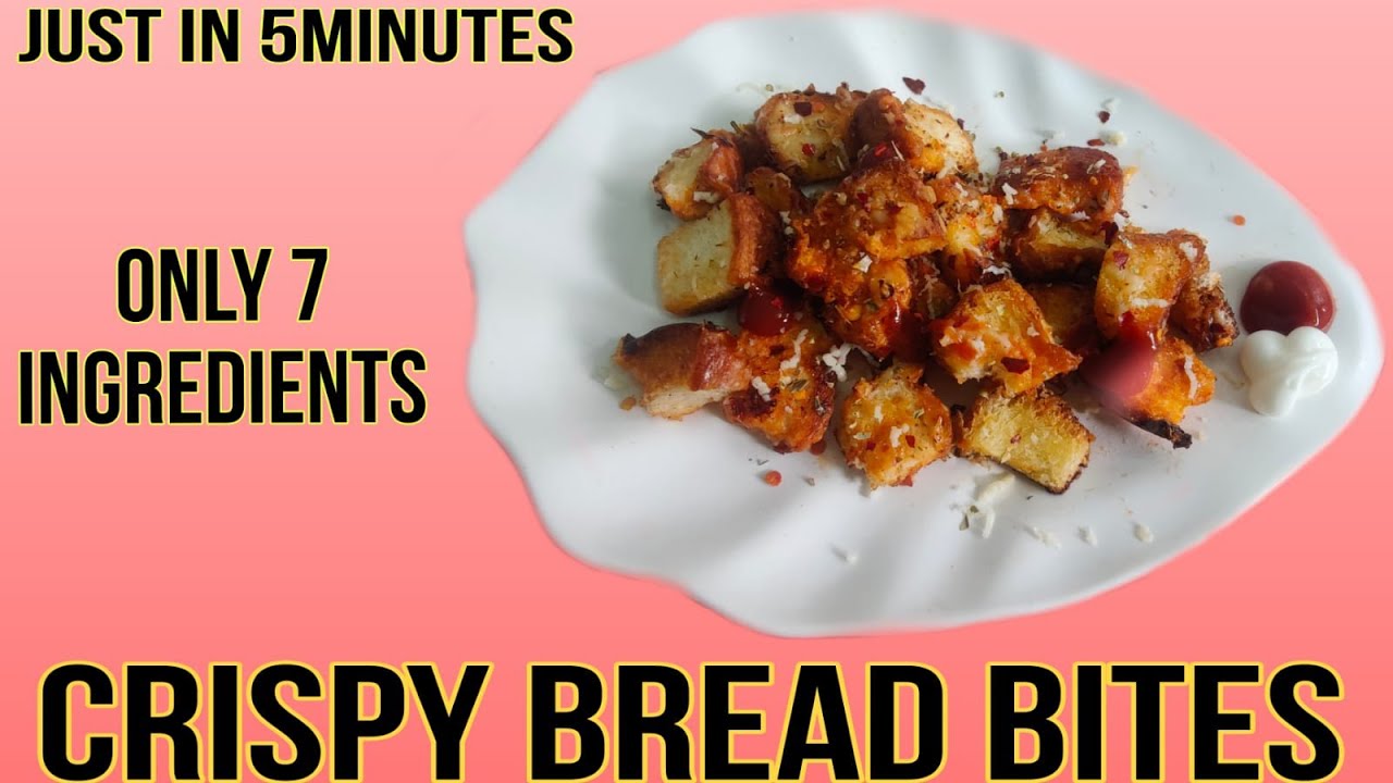 CRISPY BREAD BITES | CREATIVE CHEF KITCHEN | - YouTube