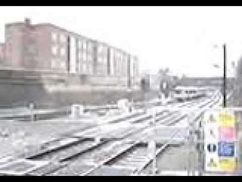 London Overground trains passing Dalston Kingsland station - YouTube