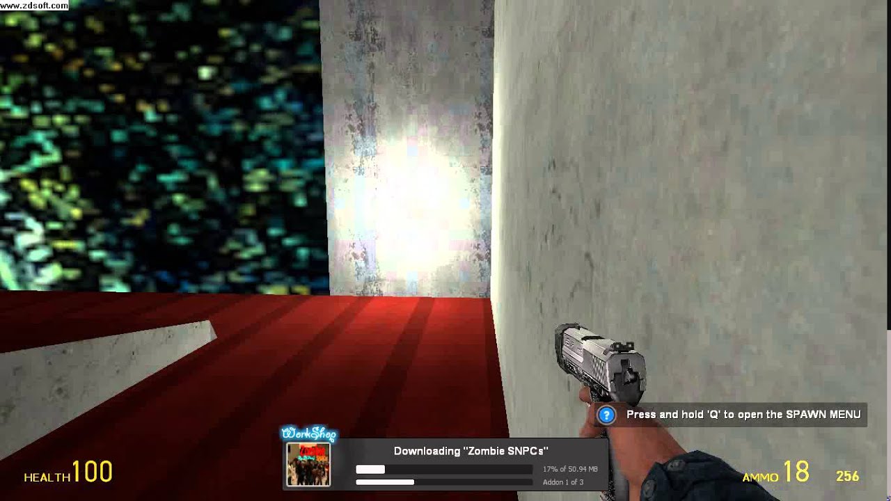 garry's mod bunny hop addon - YouTube