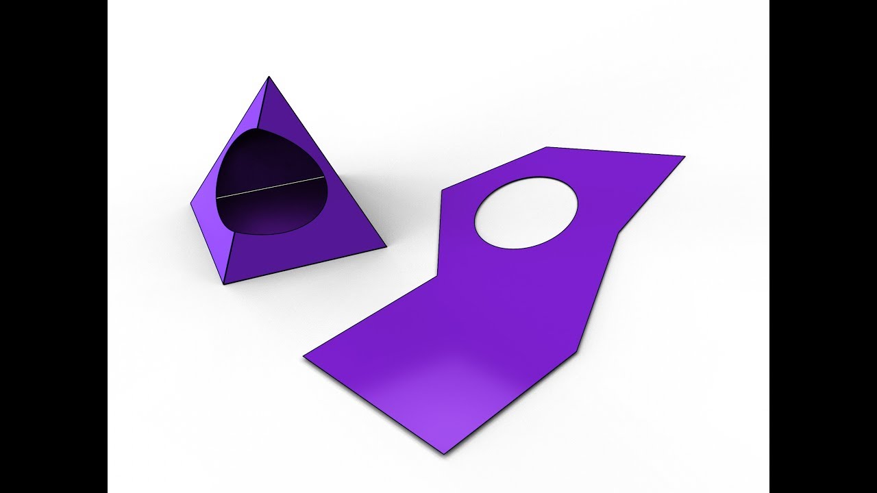 How to make a golf ball package in SolidWorks - YouTube