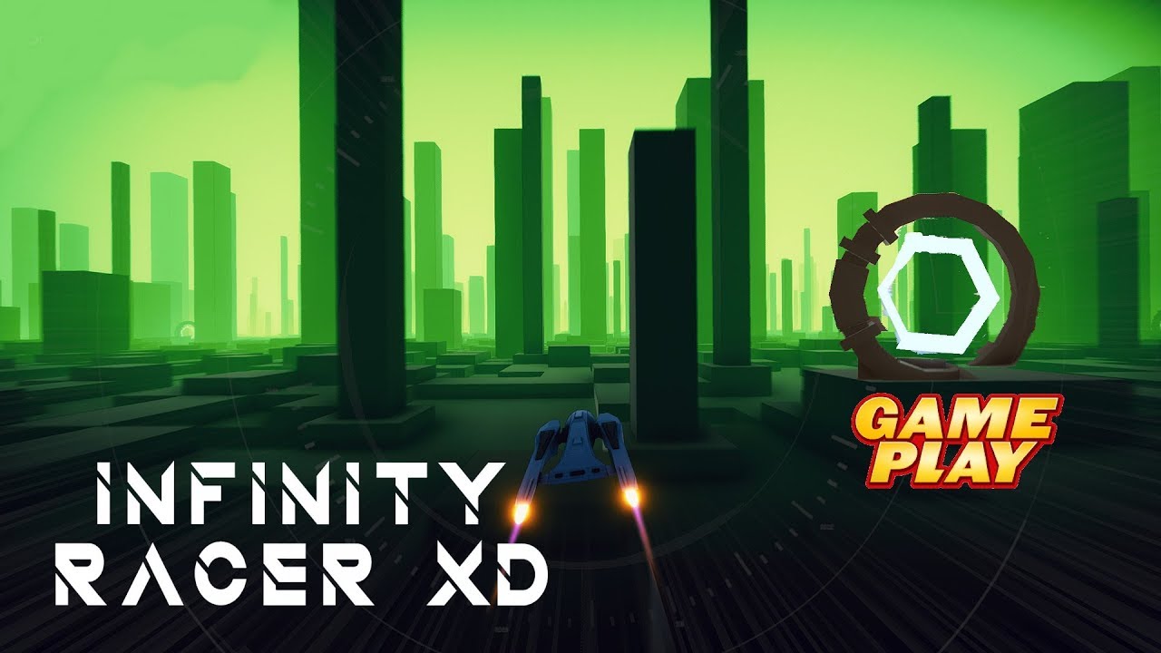 INFINITY RACER XD ★ Gameplay ★ PC Steam 2019 ★ Ultra HD 1080p60FPS ...