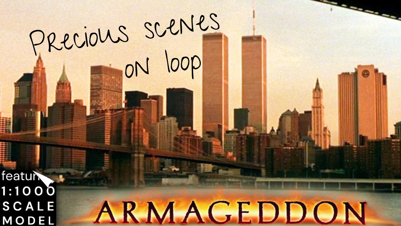 World Trade Center twin towers || Armageddon (1998) - YouTube