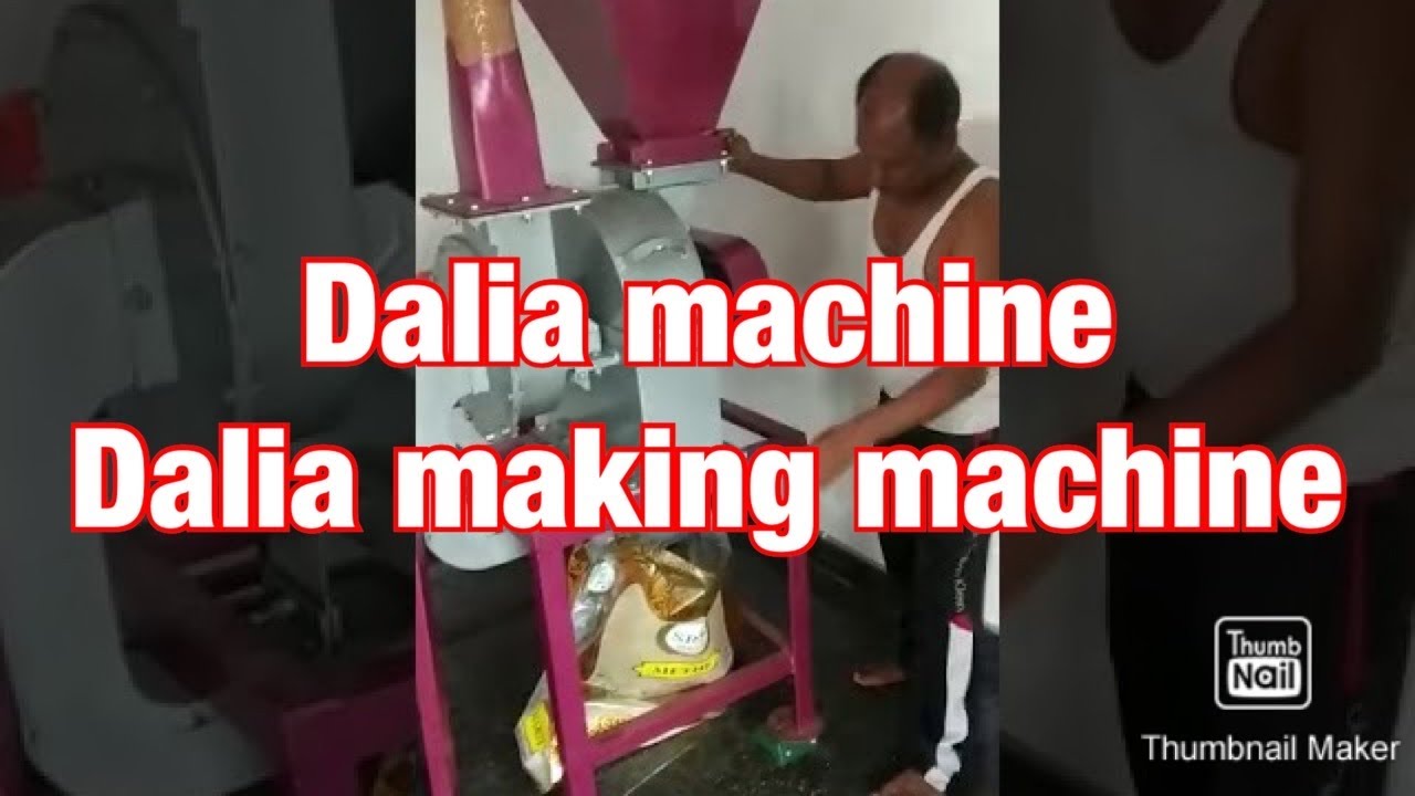 Dalia machine, Dalia making machine☎️📞📲+91 88716 86000 - YouTube