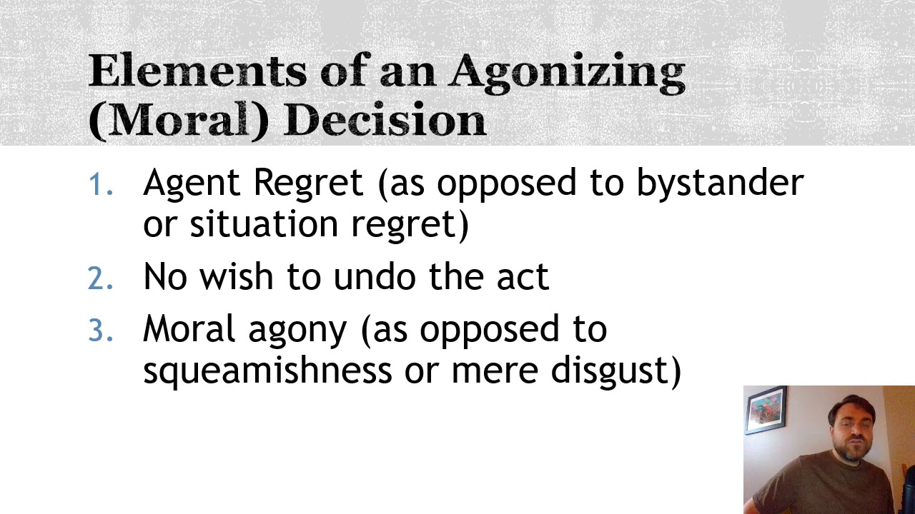 Agonizing Decisions - YouTube