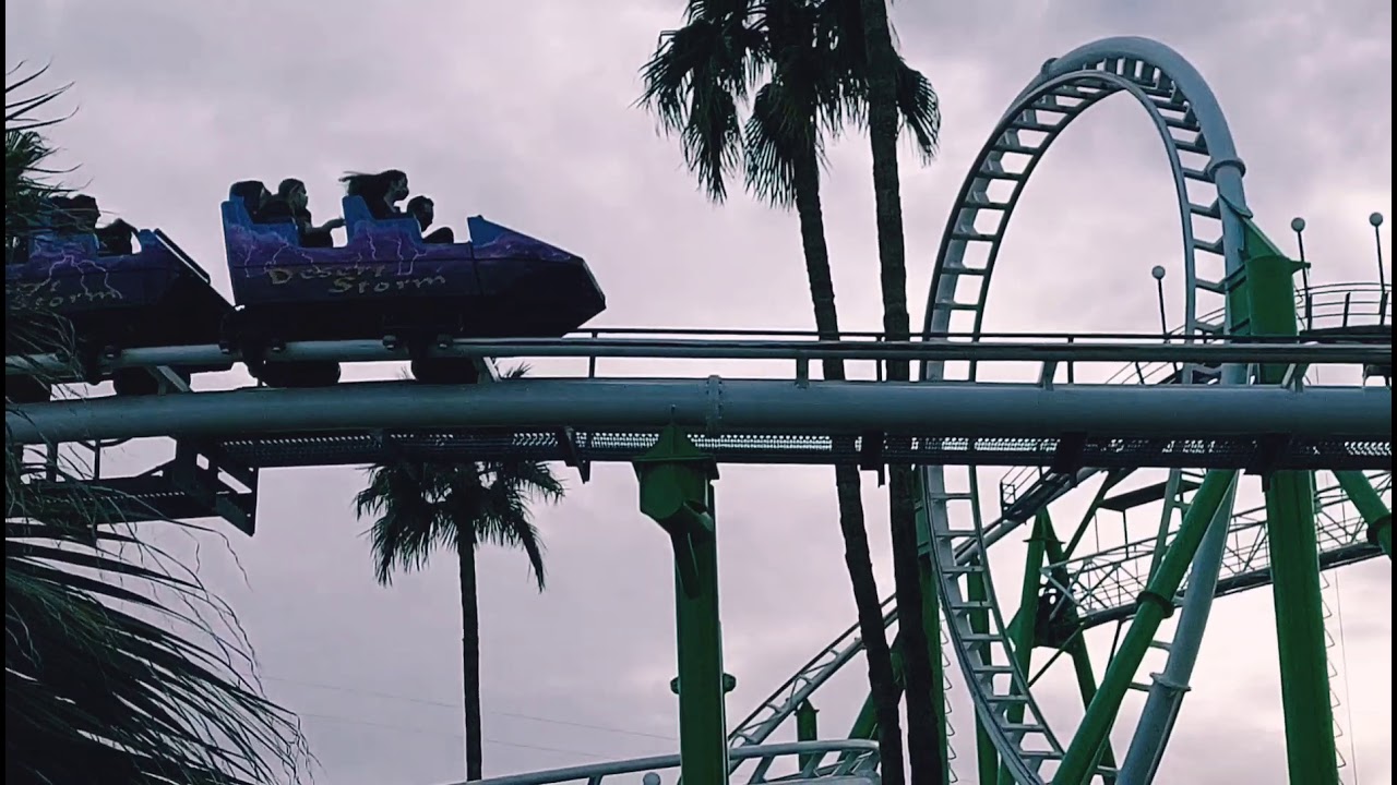 Desert Storm Off-ride HD 60 fps (Castles n' Coasters) - YouTube