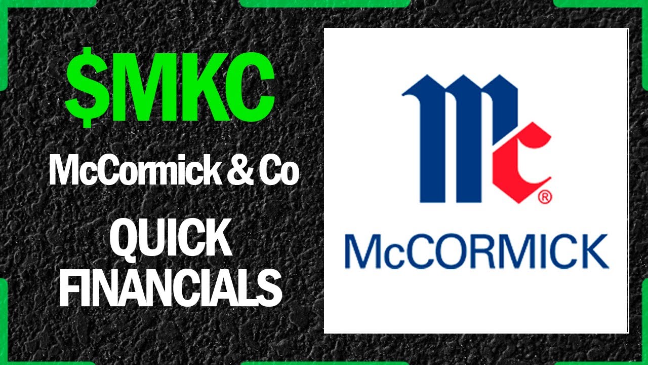 $MKC Stock - McCormick & Co | Quick Financials | LAST 12 YEARS - YouTube