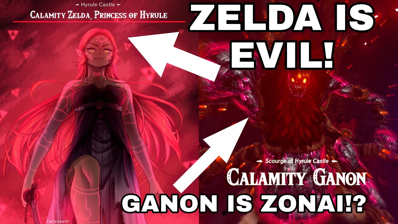 Why Zelda is EVIL in Tears of the Kingdom! (CONFIRMED THEORY!) [April ...