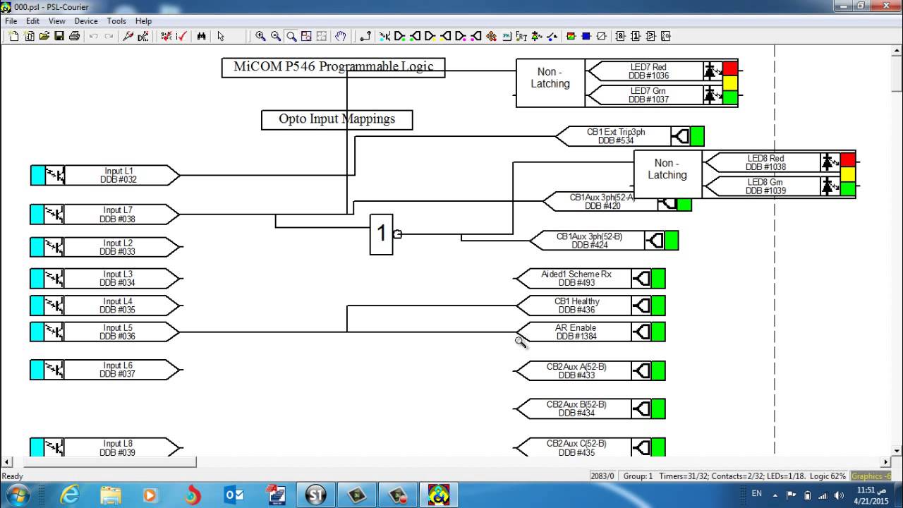 micom p 546 auto reclose test - YouTube