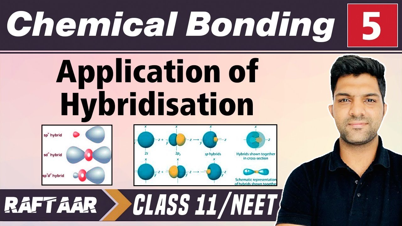 Chemical Bonding 05 || Application Of Hybridisation || Class 11/NEET ...