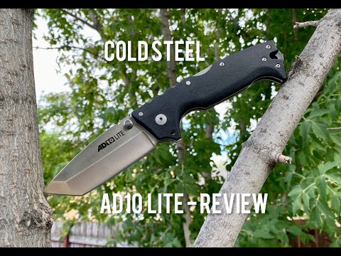 Cold Steel AD10 Lite Tanto Review - YouTube