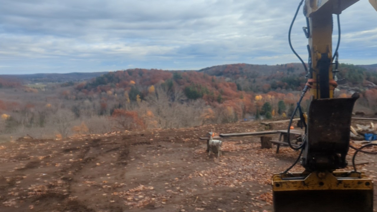 Creating an incredible view | 100 Acre Homestead - YouTube