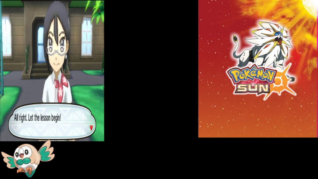 Pokemon Sun EP3 Finaly! - YouTube
