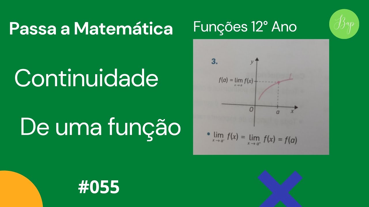 Continuidade de uma função | #055 Passa a Matemática - YouTube