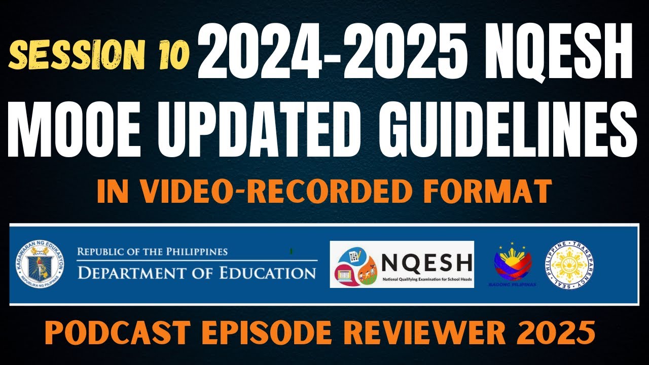 2025 NQESH Review: Complete Guide to Maintenance and Other Operating ...