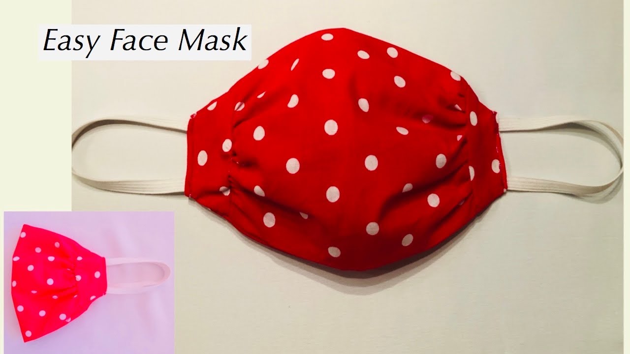 New Style Fabric Face Mask|| Diy Face Mask||Sewing tutorial. - YouTube
