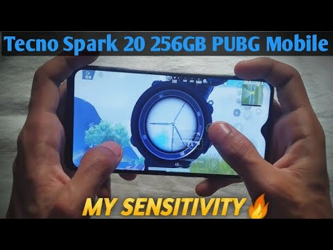 Tecno Spark 20 256GB ki PUBG Mobile Sensitivity 🔥 Tecno Spark 20 256 GB ...