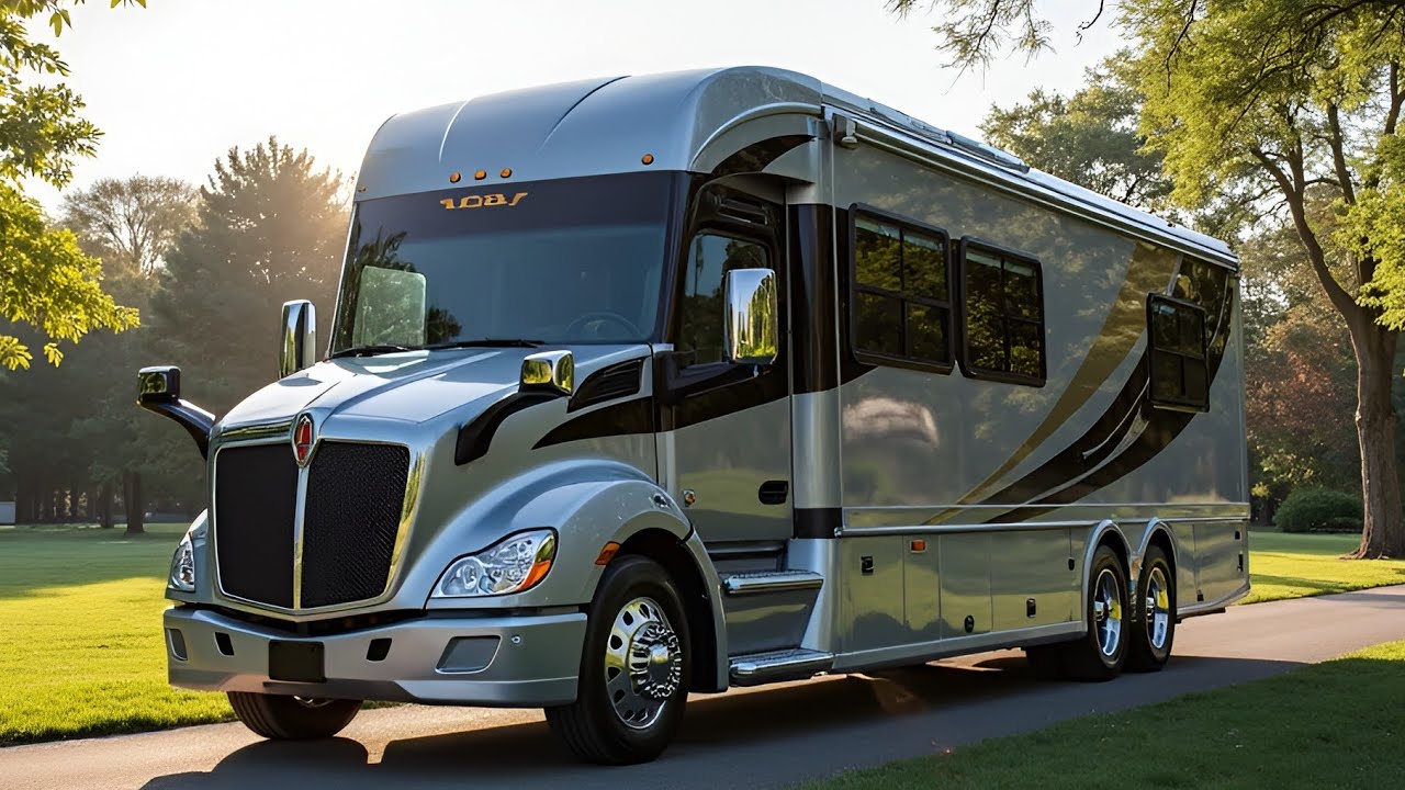This New Kenworth Motor Home Is Built Like a Tank, Feels Like a Hotel ...