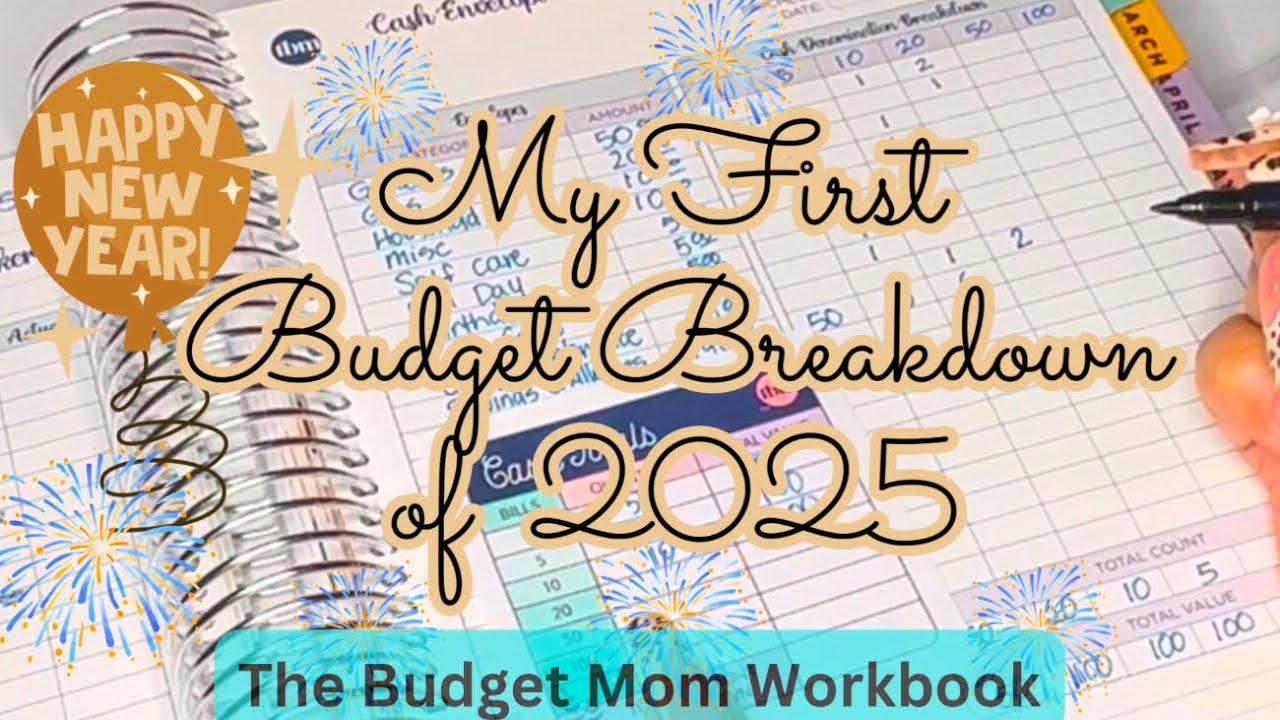 My First Budget Breakdown of 2025 | The Budget Mom Budget By Paycheck ...