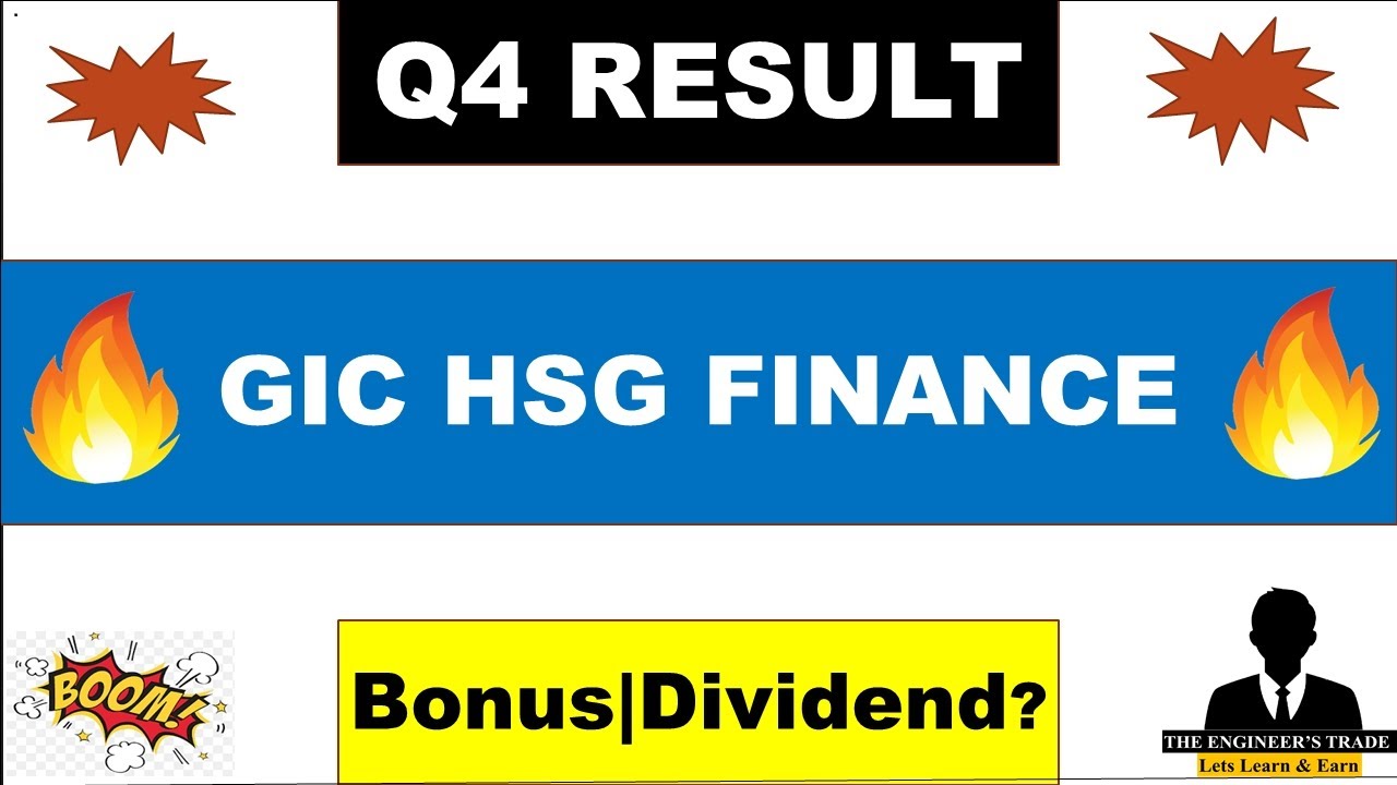 Gic housing finance q4 Results | gic housing finance results | gic ...