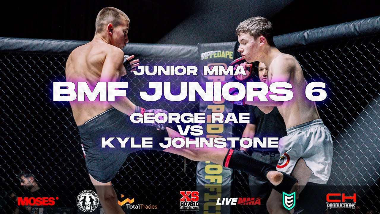 BMF Juniors 6 | George Rae vs Kyle Johnstone | Junior MMA - YouTube