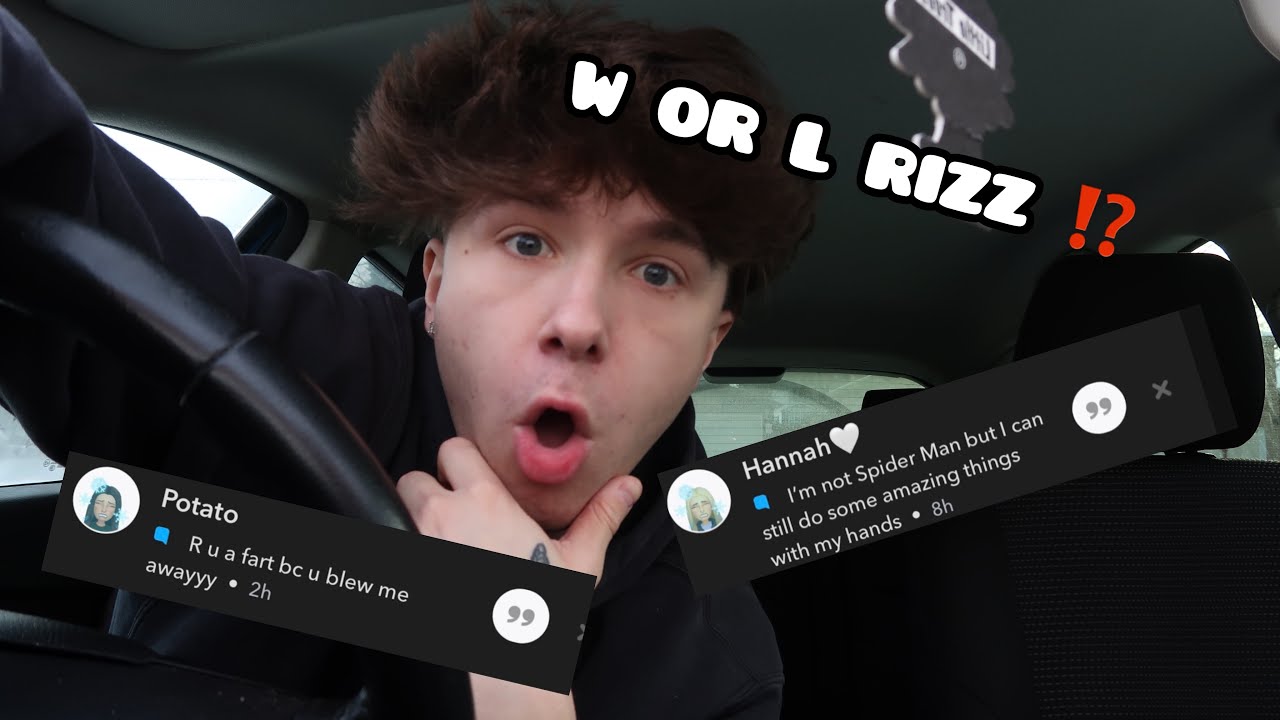 RATING SNAPCHAT RIZZ... - YouTube