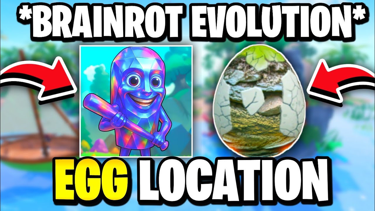 [BRAINROT EVOLUTION] EGG LOCATION IN BRAINROT EVOLUTION! ROBLOX THE HATCH EVENT (EGG HUNT 2025 ...