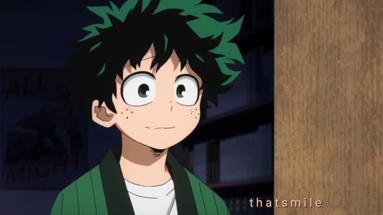 Deku's smile is too precious - YouTube