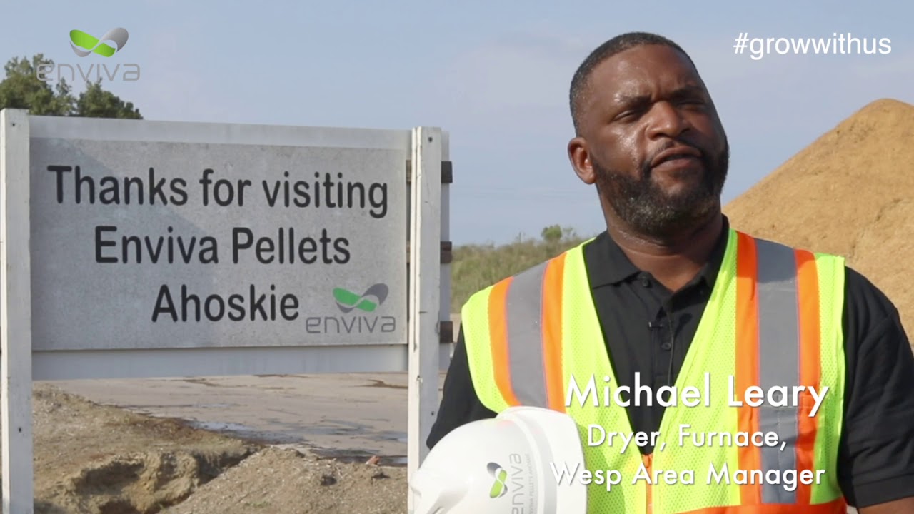 Enviva's Dryer, Furnace, Wesp Area Manager, Michael Leary. - YouTube