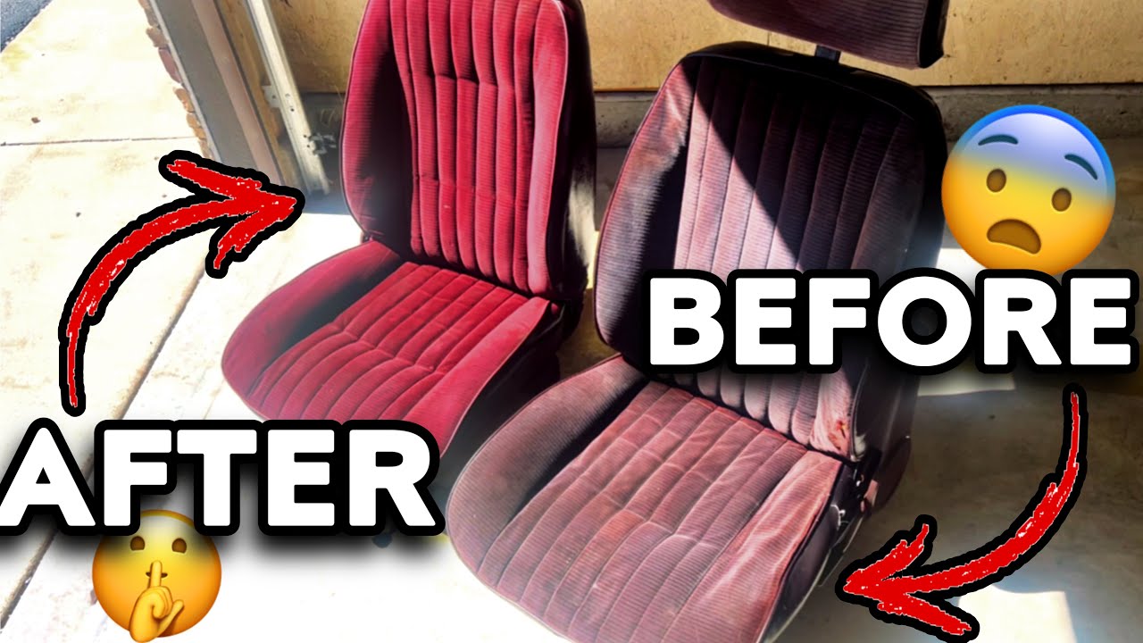 GBODY SEATS REFINISHED | No Upholstery Needed (Monte Carlo SS, Regal ...