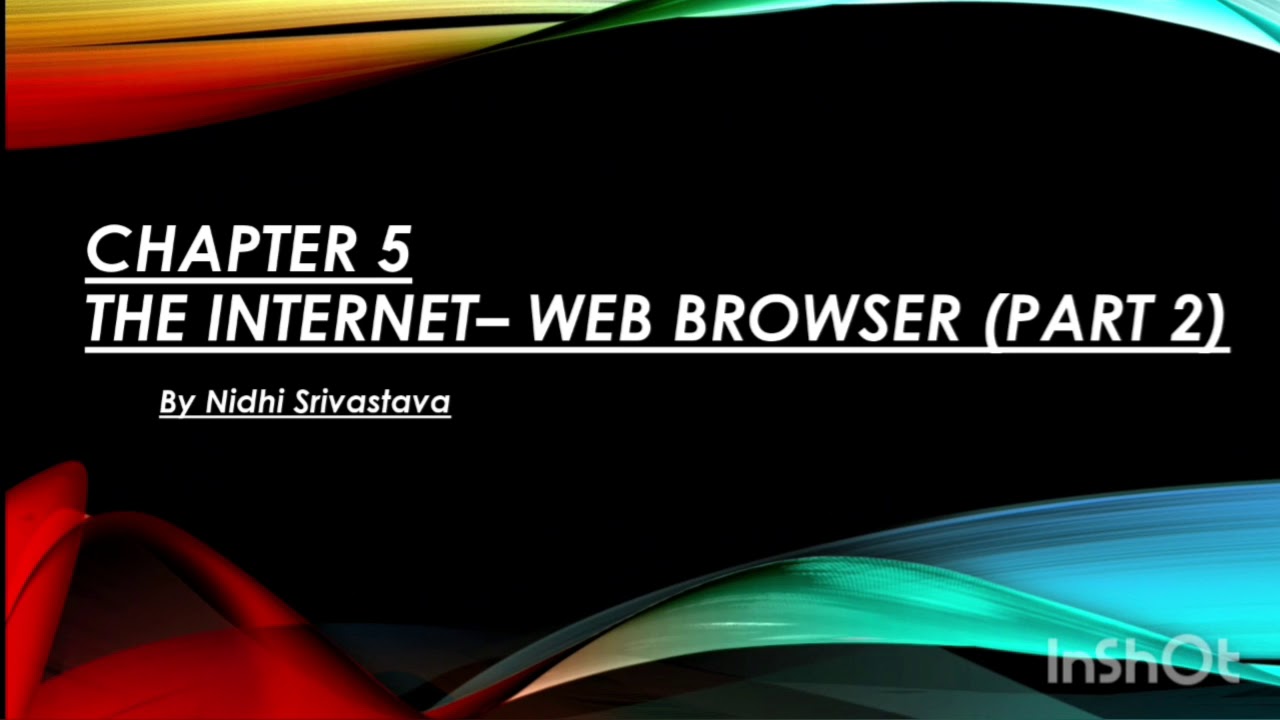 Class 4: The Internet–Web Browser(part 2) - YouTube