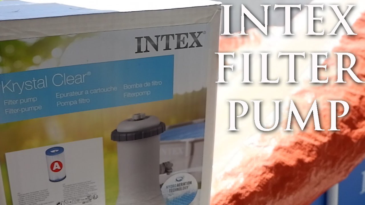 Intex Filter Pump Unboxing and Setup - YouTube