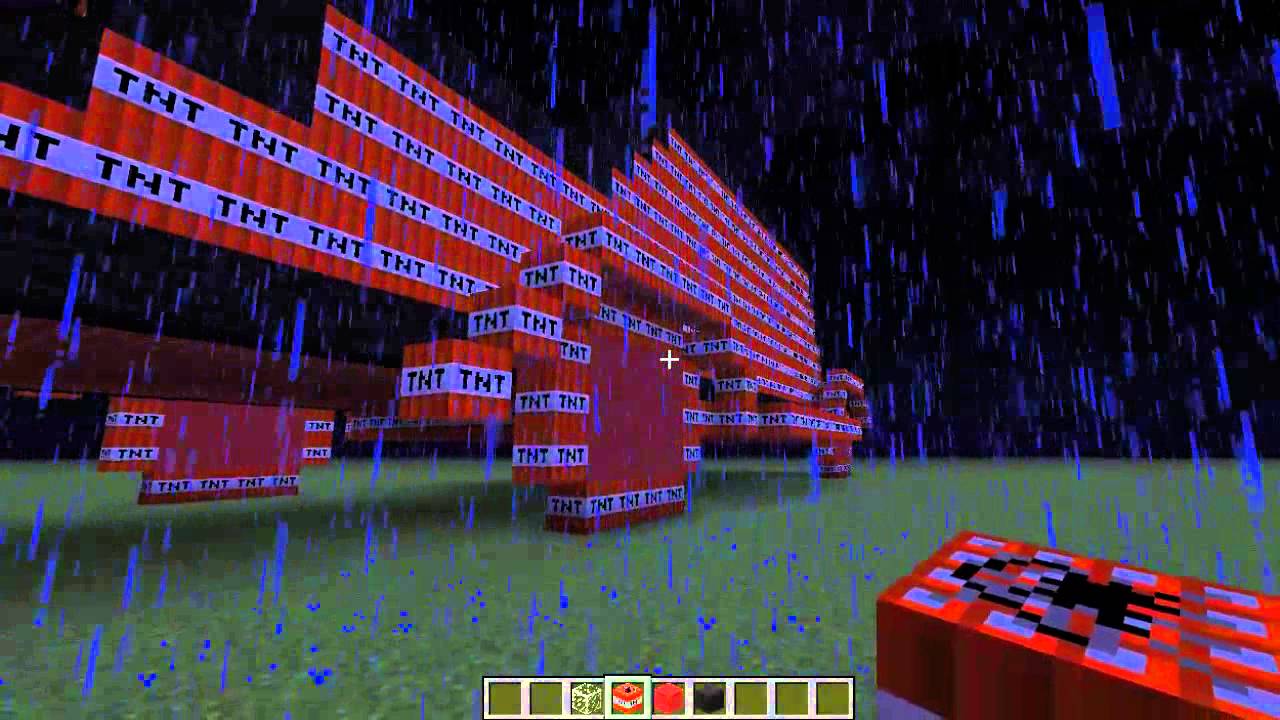 10'000 TNT Car Explosion - Minecraft - YouTube