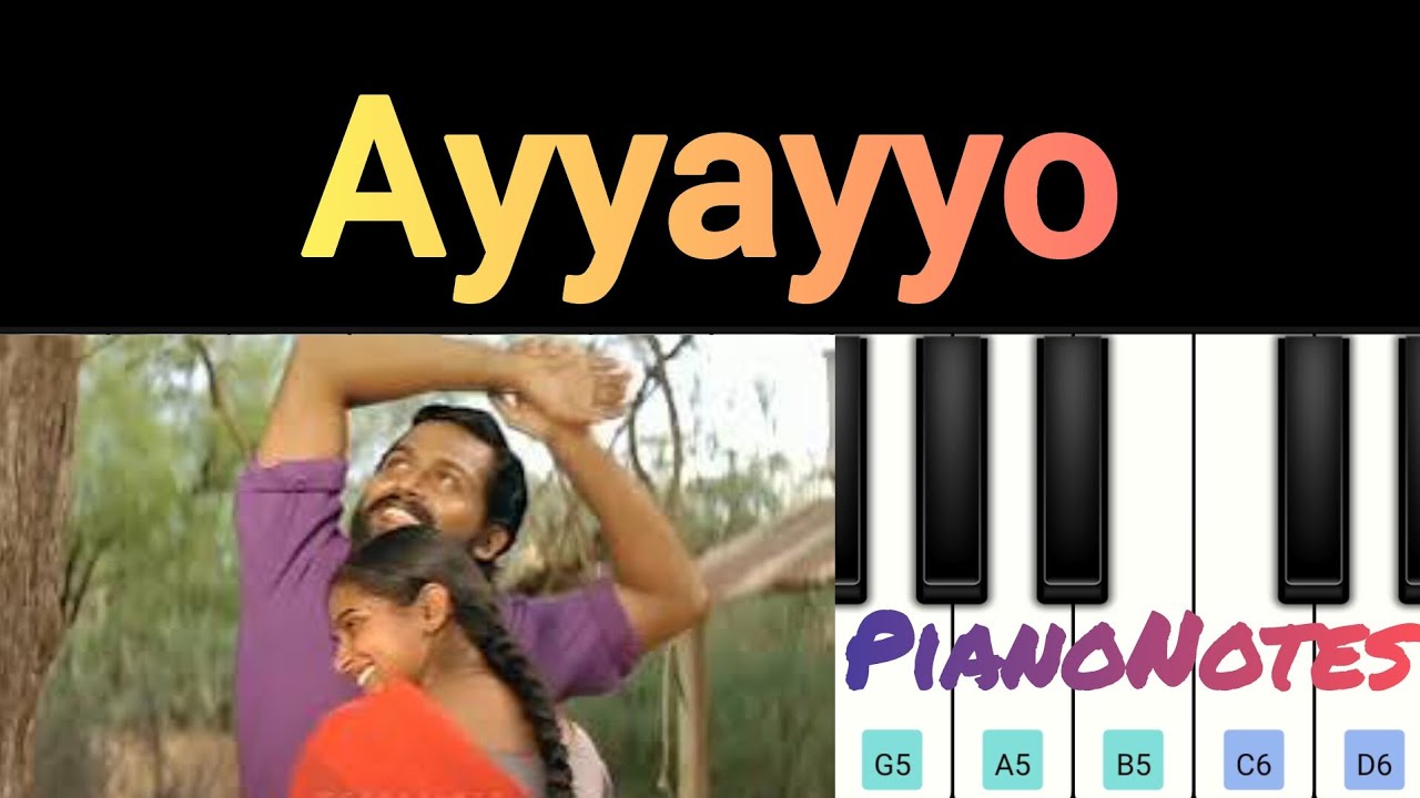 Ayyayyo song piano notes #ayyayyo #pianonotes #perfectpiano #walkband # ...