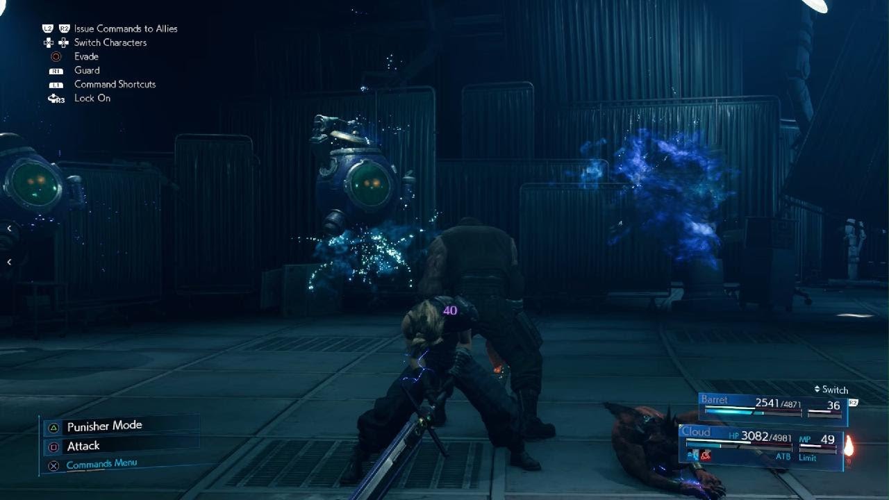 FINAL FANTASY VII REMAKE | Cloud vs Brain Pot | Mini Boss fight | PS5 ...